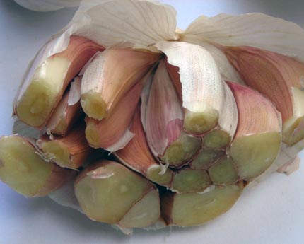 Silver Rose Softneck Silverskin Garlic 8 oz.