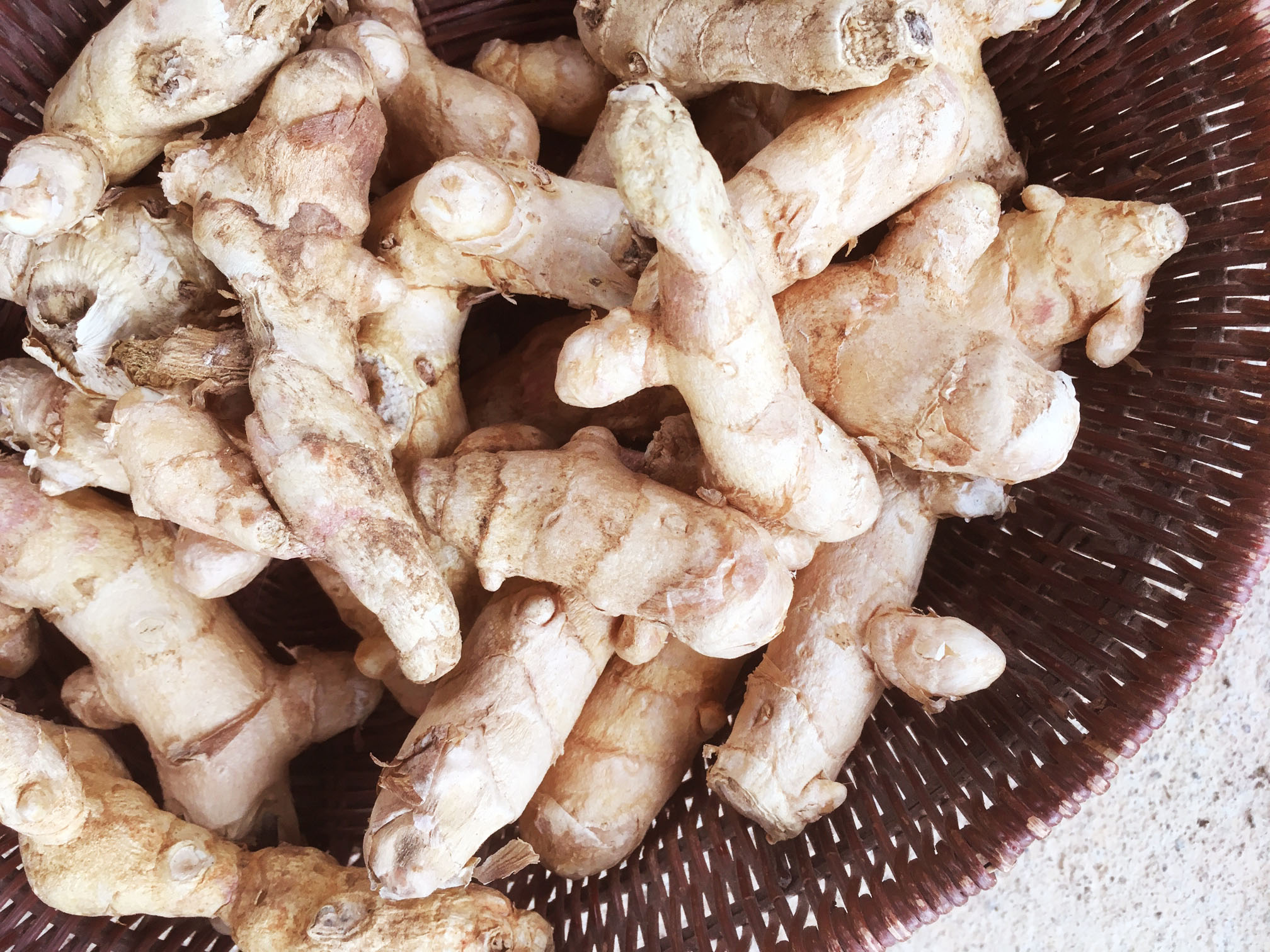 Turmeric Rhizomes, White Mango